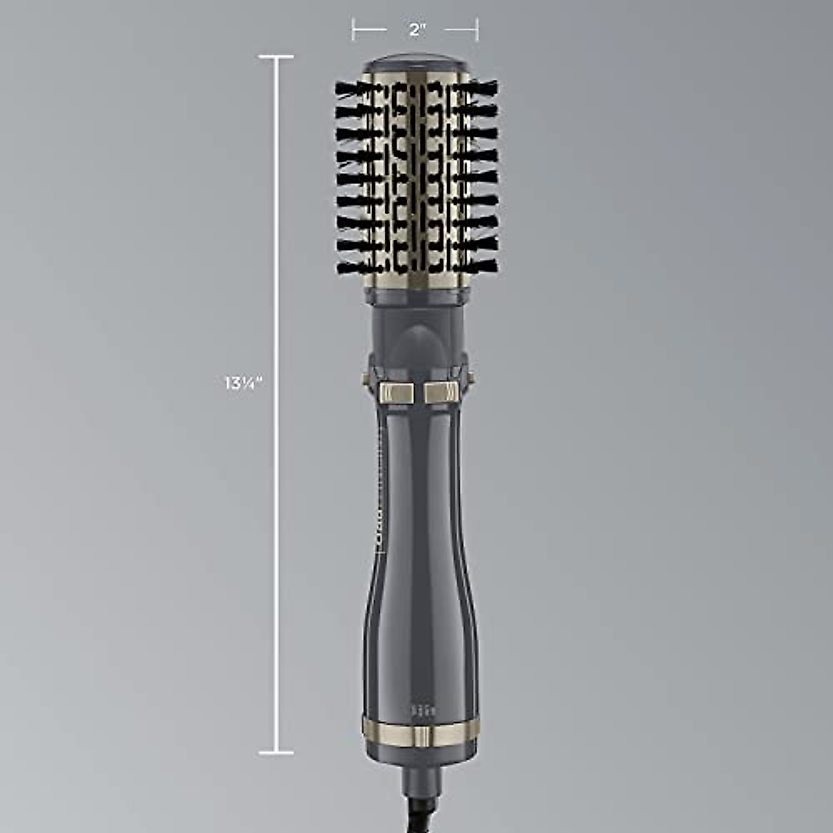 INFINITIPRO BY CONAIR Hot Air Spin Brush Set with 2-Inch AND 1.5-Inch Brushes, Hot Air Spin Dryer Brush