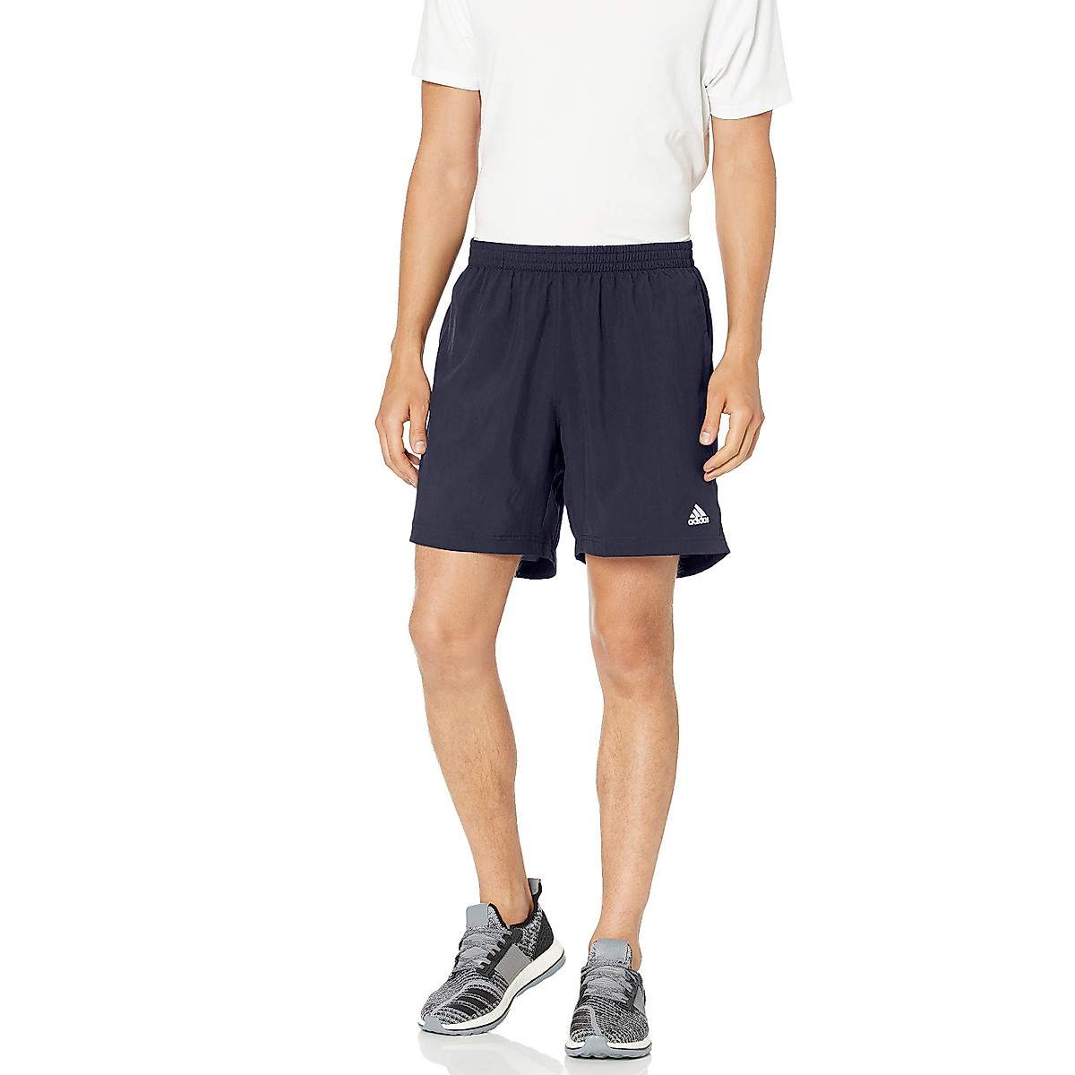 adidas men's Run It Short, Legend Ink, Small