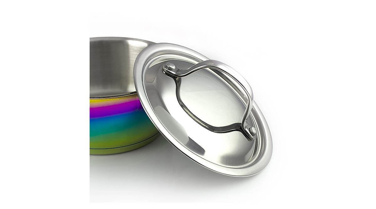 Magical Rainbow Cookware Set - 10 Piece Stainless Steel