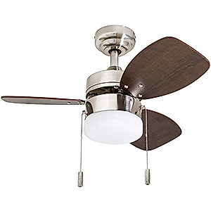 Honeywell Ceiling Fans Ocean Breeze, 30 inches, Contemporary LED Light Kit