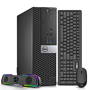 Dell OptiPlex 7040 Desktop Computers PC, 32GB Ram New 512GB M.2 NVMe SSD+1TB HDD,Intel AX200 Built-in WiFi 6 Bluetooth 5.2, i5-6500 3.2GHz, Refubished Computer HDMI,Windows 10 Pro (Renewed)