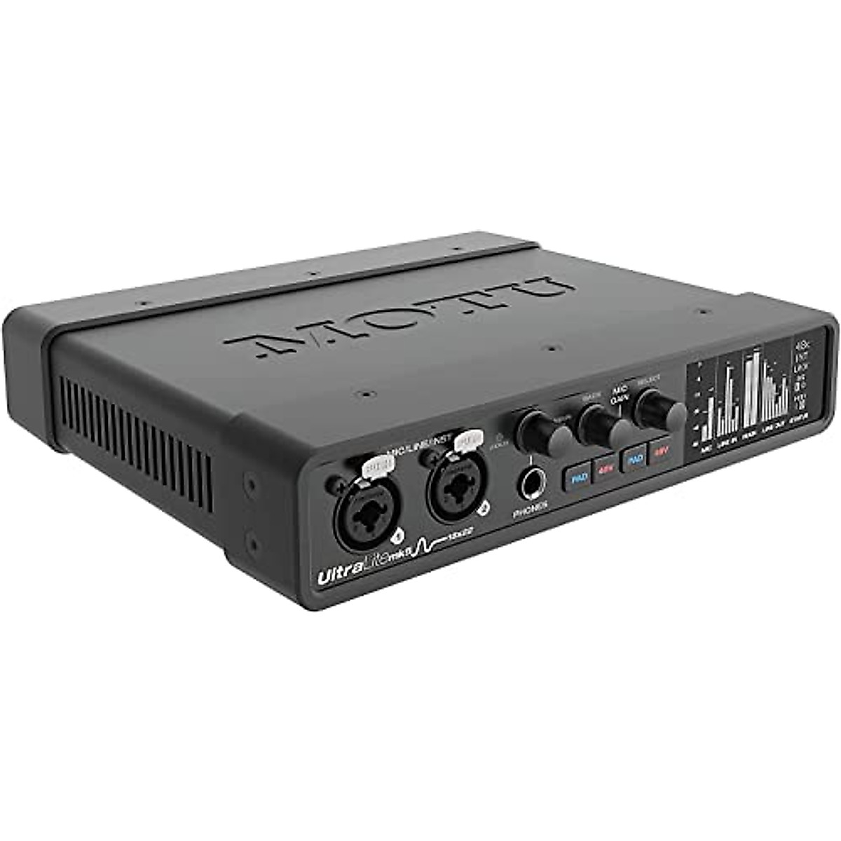 MOTU UltraLite-mk5 18x22 USB Audio Interface 3 for Mac, Windows and iOS with mixing and effects