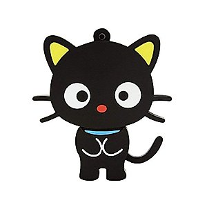 Cute and Novelty Animal Series Standing Cat Shape Design 32GB USB 2.0 Flash Drive Pen Drive Memory Stick Cartoon Thumb Drive Lovely Jump Drive Data Storage U Disk Gift