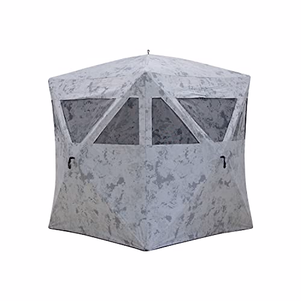 Barronett Blinds unisex adult Radar Hub Hunting Blind 2 Person Pop Up Ground Blind Crater Cold Camo RA200CS By Barronett Blind, Crater Cold Camo, 70 x 80 US
