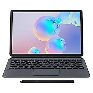 SAMSUNG Tab S6 10.5" (T860) Bookcover Keyboard Gray-EF-DT860UJEGUJ