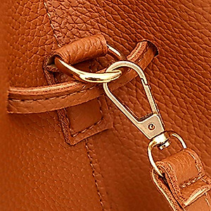 UNNIC Fashionable Pattern Artificial Leather 4 In 1 Combo Bag Tote Bag Women Wallet (Black)