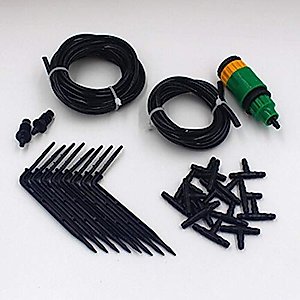 Koleso 10m 4/7mm Hose Irrigation System 5 Meters 3/5mm Micro Tube Drip Irrigation System Drip Irrigation Suits Garden Supplies