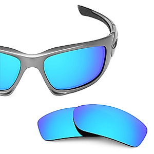 Revant Replacement Lenses Compatible With Oakley Scalpel, Non-Polarized, Ice Blue MirrorShield