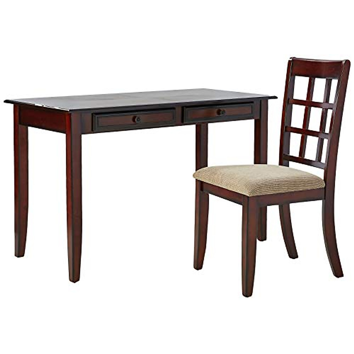 Coaster Home Furnishings 2pc Desk Set Brown