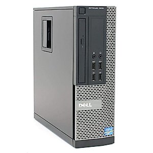 Dell OptiPlex 7010 Small Form Factor Mini Desktop PC, Intel Quad Core i5-3470 3.2GHz Processor, 8GB RAM, 500GB HDD, Windows 10 Home, Dual-Band High-Speed WiFi, Keyboard, Mouse (Renewed)