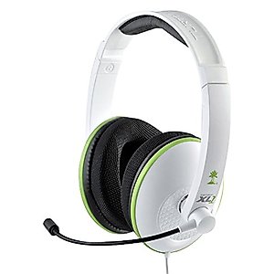 Turtle Beach Ear Force XL1 Amplified Wired Headset with Mic (White) - Xbox 360