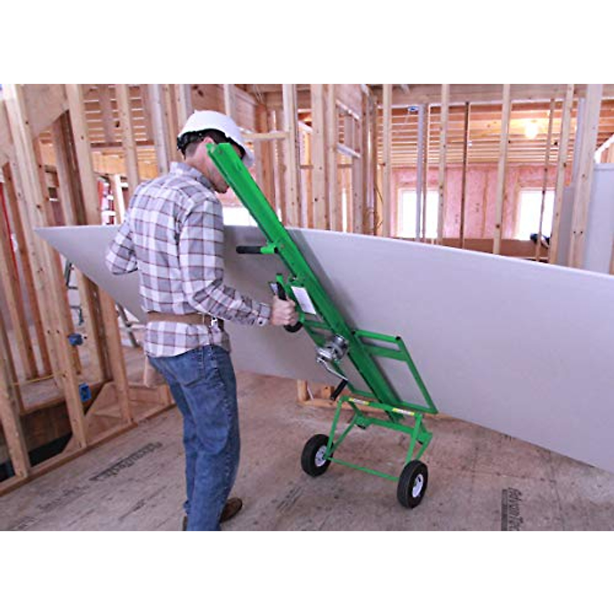 HTM Innovations HangPro Drywall Lift for WALLS, Green
