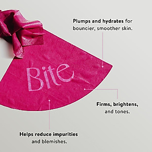 BAWDY Bite It - Plant Based Collagen Butt Mask - Hydrating + Toning Beauty Mask for Your Butt - 2 Sheets, One for Each Cheek - Clean Beauty Mask for Your Butt (2 Sheets - Single Use)