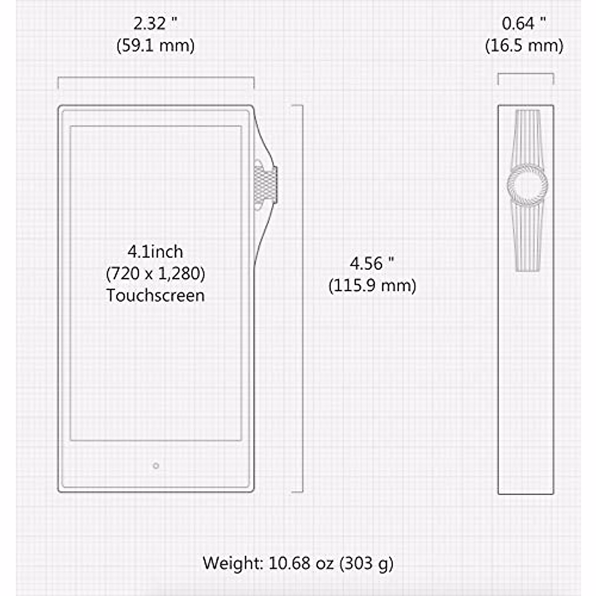 Astell&Kern SA700 Portable High Resolution Music Player, Stainless Steel
