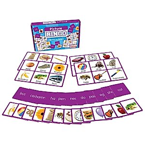 Junior Learning Picture Bingo Educational Action Games