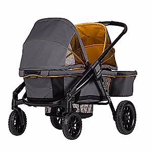 Evenflo Pivot Xplore All-Terrain Stroller Wagon , Adventurer , 45x27x39 Inch (Pack of 1)