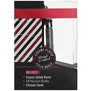 Micro Touch Safety Razor Chrome