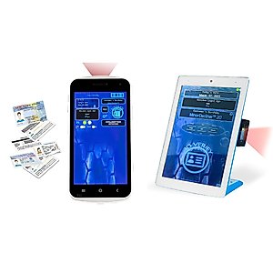 Bundle Smart ID Scanner for Bars, Clubs, and Other Businesses - Detects Expired IDs and Underage Consumers - Reads The 2D Barcode in All 50 States - Minor Decliner