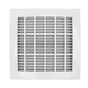RvSky Garden Supplies Pool Main Drain 25.3x25.3cm Replacement Pool Square Main Drain for Swimming Pools Massage Pools SPA Pools White