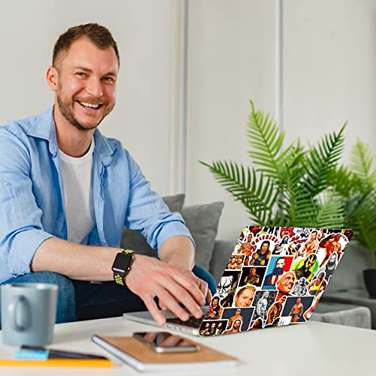 Moriso Wrestling Stickers (100pcs) Gifts Merch Sport Sticker for Laptop Water Bottle Phone Accessory Window Helmet Decor Teens Kids