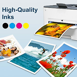 MYTONER Remanufactured Ink Cartridge Replacement for Epson 200XL 200 XL for Expression XP-200 XP-300 XP-310 XP-400 XP-410 Workforce WF-2520 WF-2530 WF-2540 Printer(2 Black,1 Cyan, 1 Magenta,1 Yellow)