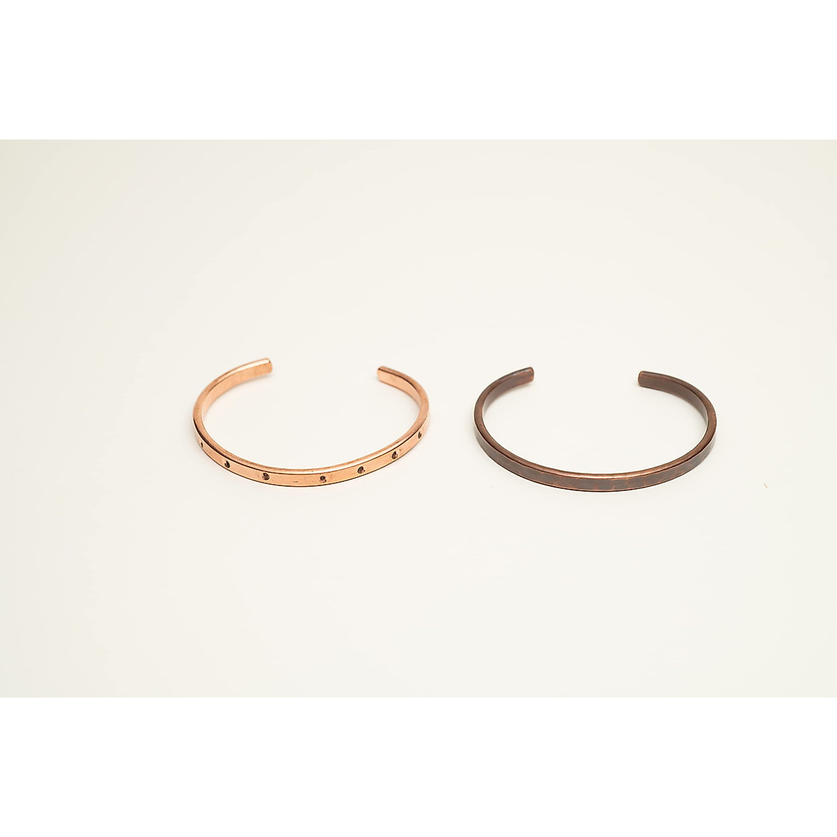 LEELA QUANTUM TECH Light Bracelet, hand crafted copper bracelet, allergen free, trendy design available in 2 variations, one size