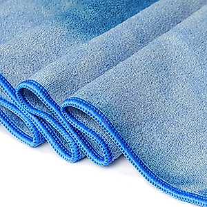 Ewedoos Yoga Towel Yoga Mat Towel with Anchor Fit Corners Non Slip Yoga Towels Hot Yoga Towel Yoga Pilates Workout Camping