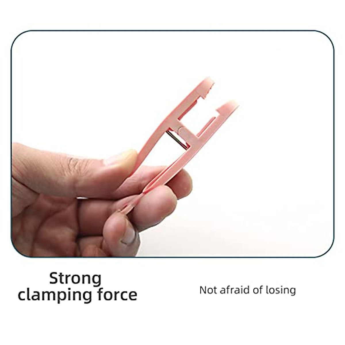 Clothes Drying Rack One Line Type Drying Underwear Artifact Household Baby Multi Clip Windproof Drying Rack Storage Bag Organization