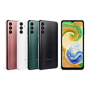 SAMSUNG Galaxy A04S 4G LTE (64GB + 4GB) Unlocked Worldwide (Only T-Mobile/Mint/Metro USA Market) 6.5" 50MP Triple Camera + (w/Fast Car Charger) (Black)