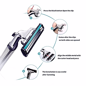 Razors for men Shaving,2-Blade mens Razor Includes 1 Handles and 30 Replaceable razor head, Non-Slip Travel Carry Shaver for men Pack