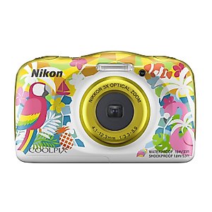 Nikon Digital Camera COOLPIX W150 Waterproof W150RS Resort (International Model), Blue (Renewed)