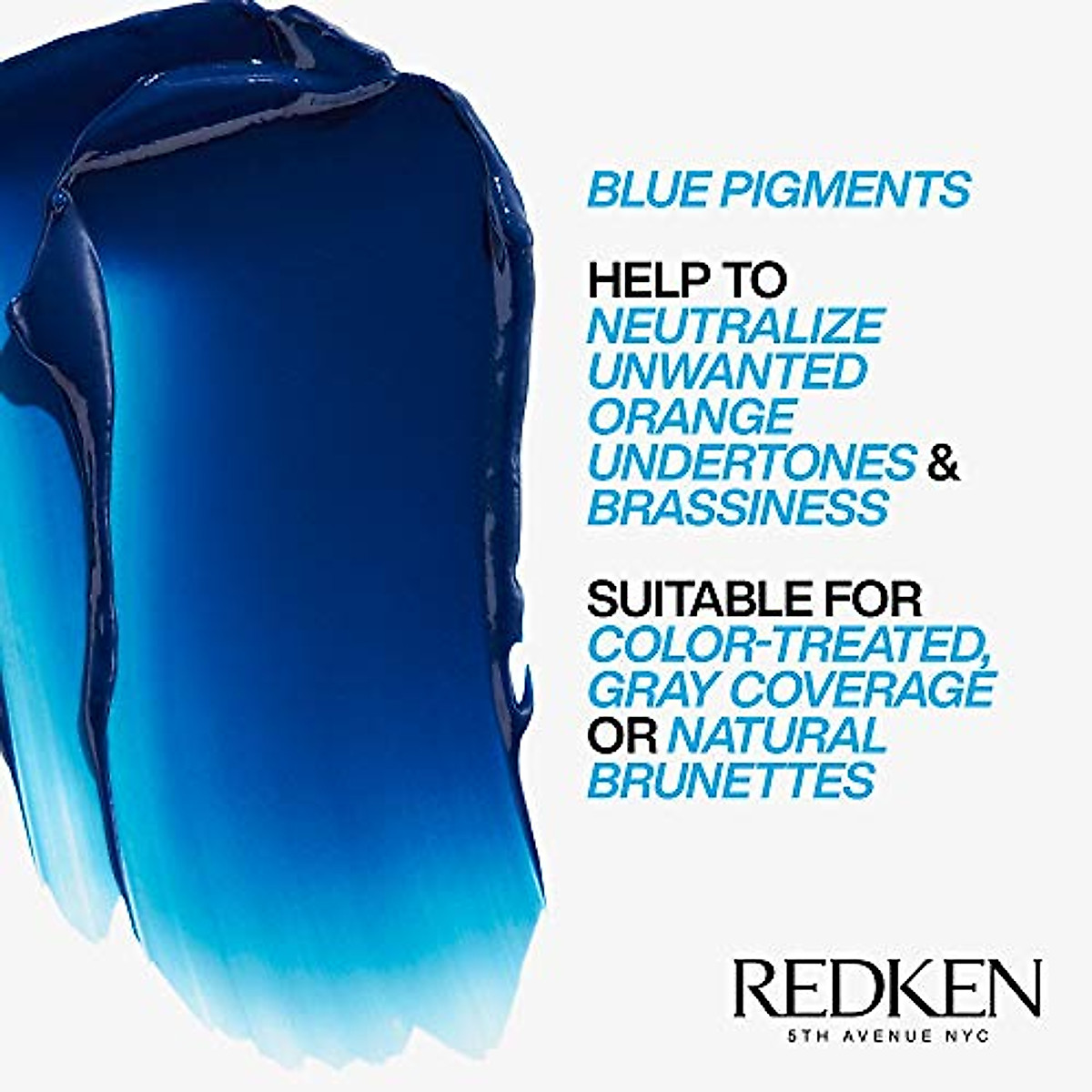 Redken Color Extend Brownlights Blue Conditioner | Hair Toner For Natural & Color-Treated Brunettes | Tones Hair & Removes Brass , 33.8 Fl Oz