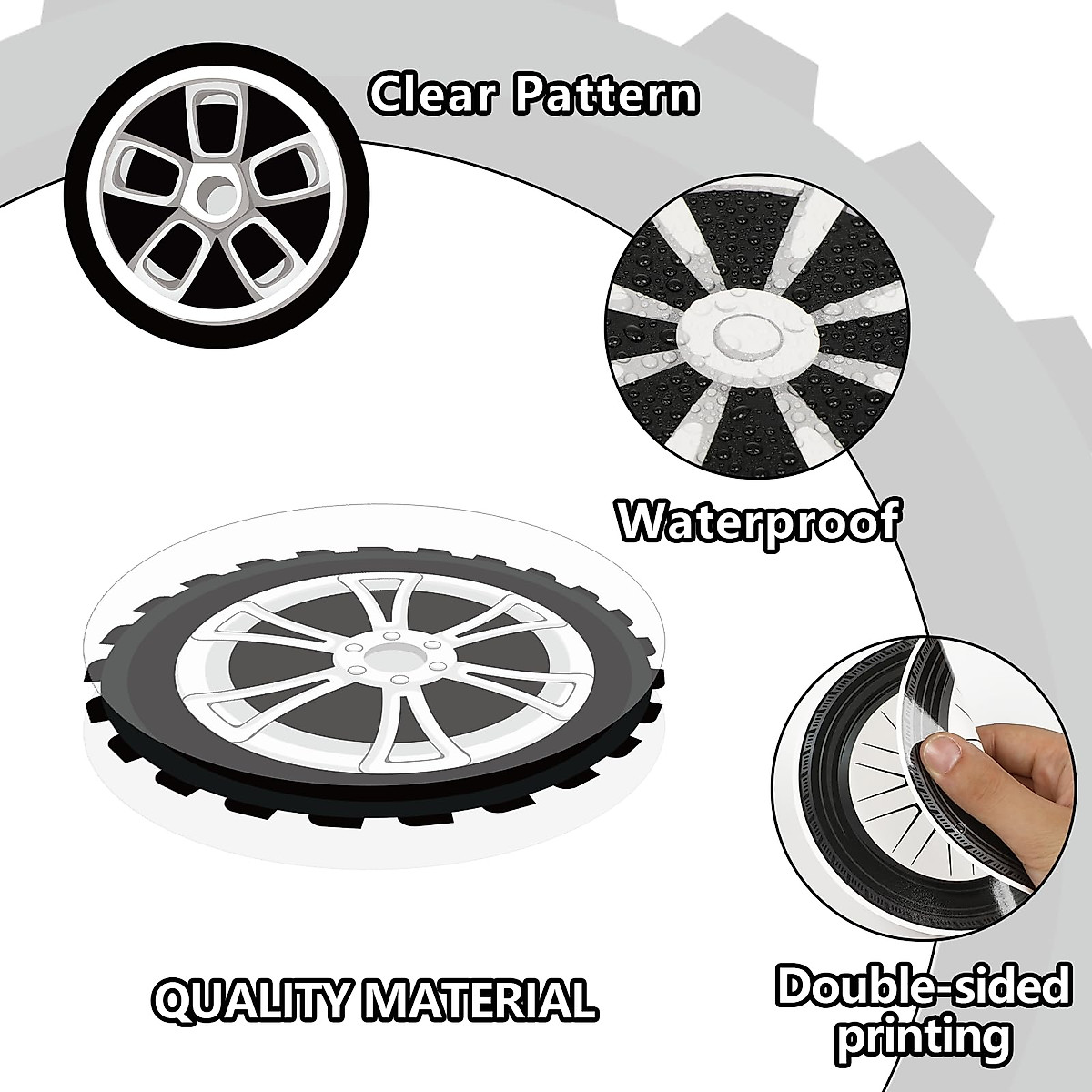 60PCS Race Car Birthday Party Decorations Wheel Tire Hanging Swirls Ornaments Racing Car Ceiling Hanging Decor Supplies Tire Tubes Hanging Decor for Race Car Theme Party Birthday Party Favors