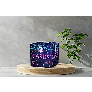 Disco Card Box for Wedding, Birthday, Baby or Bridal Shower, Engagement,Graduation,Retirements, Anniversaries, Party Favor, Decorations Or Money Box -  1 PC ( 004 DISCO )