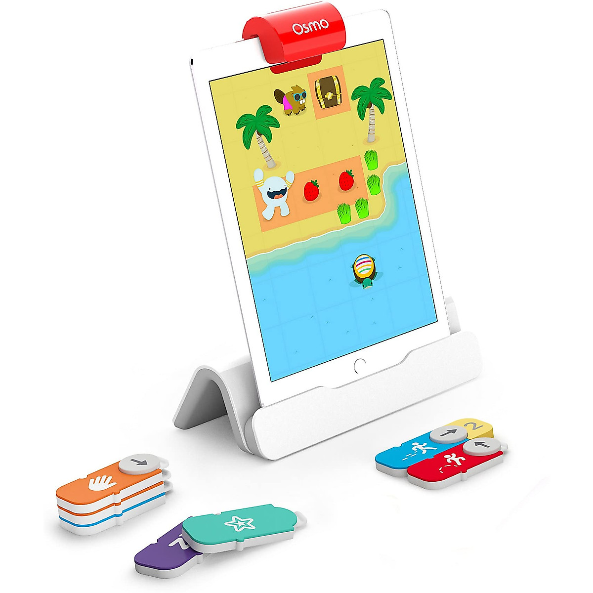 Osmo - Coding Family Bundle for iPhone, iPad & Fire Tablet - 3 Educational Learning Games - Ages 5-10+ - Coding Jam, Coding Awbie, Coding Duo - STEM Toy (Osmo Base Required) (Amazon Exclusive)