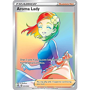 Aroma Lady - 221/203 - Secret Rare - Sword & Shield - Evolving Skies