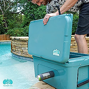 Toadfish Slim Non-Tipping Can Cooler for 12oz Cans - Suction Cup Cooler For Beer & Soda - Stainless Steel Double-Wall Vacuum Insulated Cooler - Sturdy Beverage Holder (Graphite)