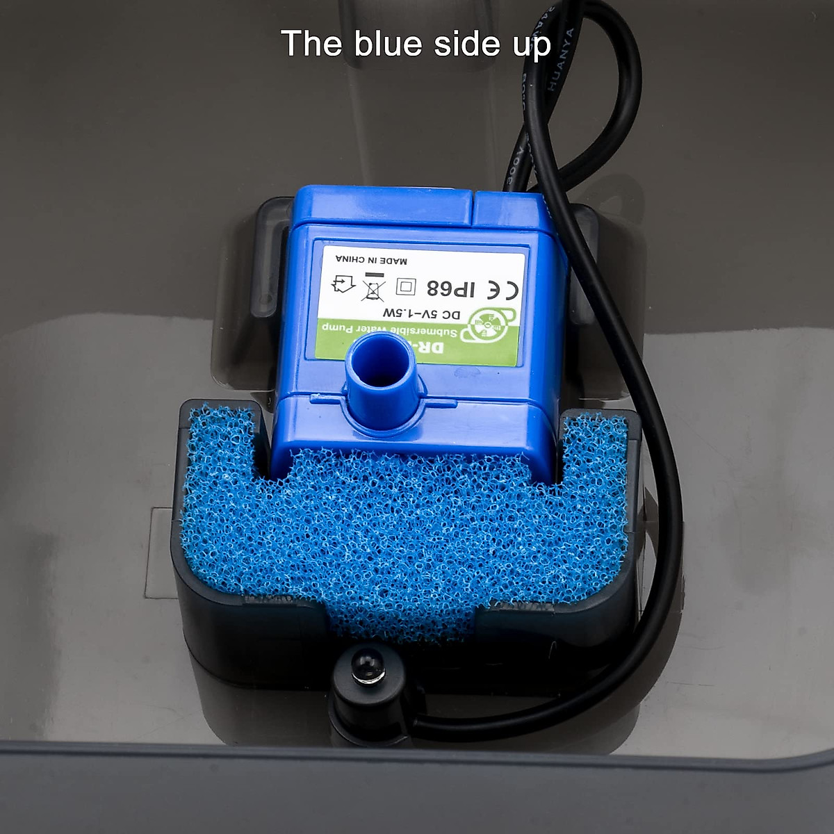 Wonder Creature Cat Fountain Filter Replacement, Upgraded Sponger Foam Filter for Round and Cubic Stainless Steel Top Cat Fountain, for Crystal and 2L/67oz Cat Fountain (Pack of 4)