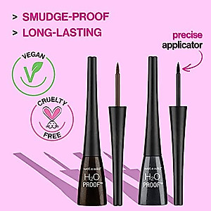 wet n wild Liquid Eyeliner Liner H20 Proof Black