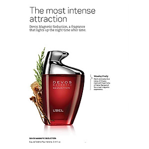 DEVOS MAGNETIC SEDUCTION by L'Bel Cologne EAU DE TOILETTE Pour Homme fragrance 3.4 Oz (3.4 Oz)