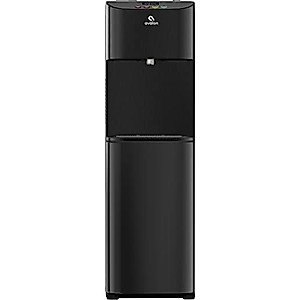 Avalon A13BLK Electric Bottleless Cooler Water Dispenser-3, Digital Clock with Temperature Control, Self Cleaning, Black Stainless Steel