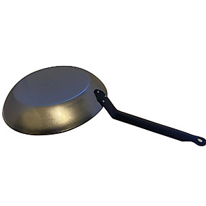 KIR Equipment Frying Pan Nonstick Skillet 9.5": Carbon Steel Cookware Fry Pan without PFAs, Toxin Free & Healthy Alternative for Stove or Oven