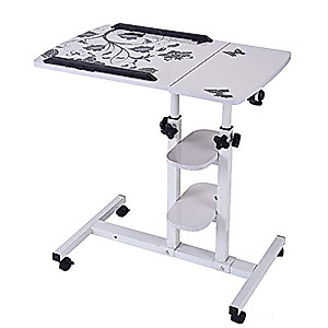 Ohvivid Study Writing Table,Home Desktop Computer Desk Bedroom Laptop Study Table Space Saving Office Table Home Office Desk Side Table Foldable Computer Table Simple Workstation Furniture