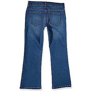 The Children's Place Girl's Basic Bootcut Jeans, Md Lara Wash, 12 slim