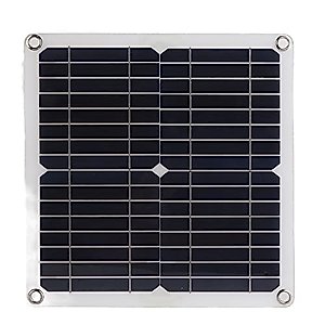 200W 12V Portable Solar Panel, 200W Solar Panel Kit Monocrystalline Silicon Energy Conservation for Camping for Outdoor Cycling(#4)