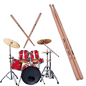 Wood Drumsticks 7A Anti-Skid Hard Professional Wooden Drum Sticks Hard Maple Wood