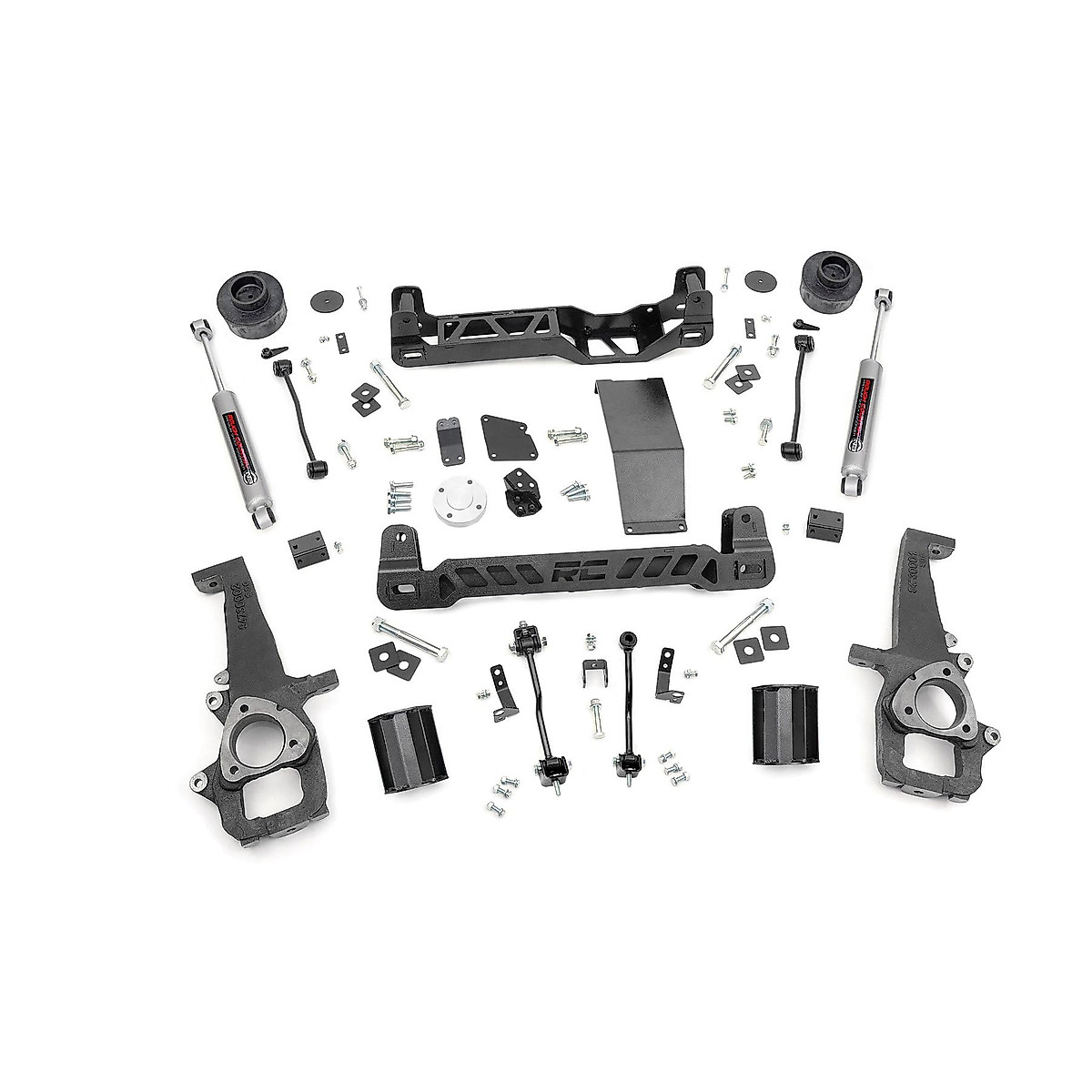Rough Country 4" Lift Kit w/N3 Shocks for 2012-2018 Ram 1500 4WD - 33331
