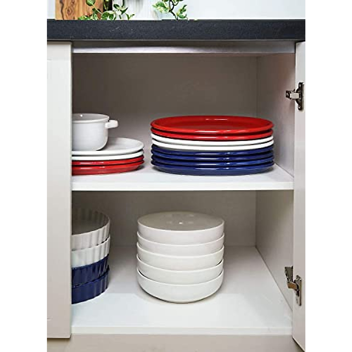 LE TAUCI Ceramic Serving Platter, Serving Dishes for Entertaining, Sandwich Trays for Serving Food, Dessert Taco Sushi Appetizer Serving Trays for Party, 12 Inch Oval Dinner Plates, Set of 4, White