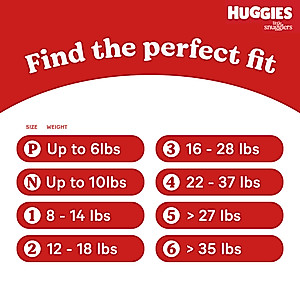 Huggies Little Snugglers Diapers, Size 4