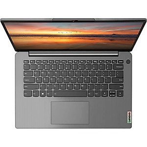 Lenovo IdeaPad 3 Laptop, 14" FHD Display, Intel Core i5-1135G7, 20GB RAM, 512GB SSD, Webcam, Fingerprint Reader, SD Card Reader, HDMI, Wi-Fi 6, Windows 11 Home, Grey